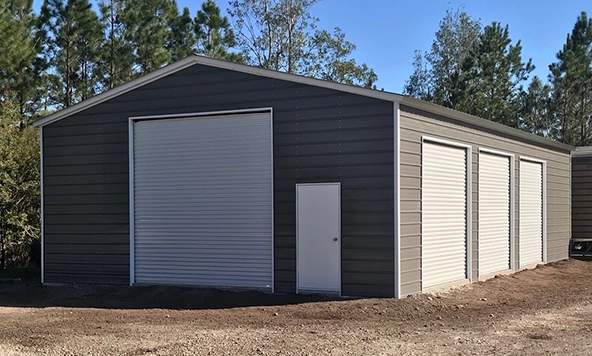 30x60 Fully Enclosed Prefab Steel Workshop- Steel Building Prices