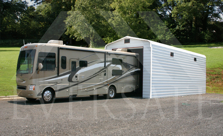 Steel Garages, RV Shelters, Barns and Storage Buildings