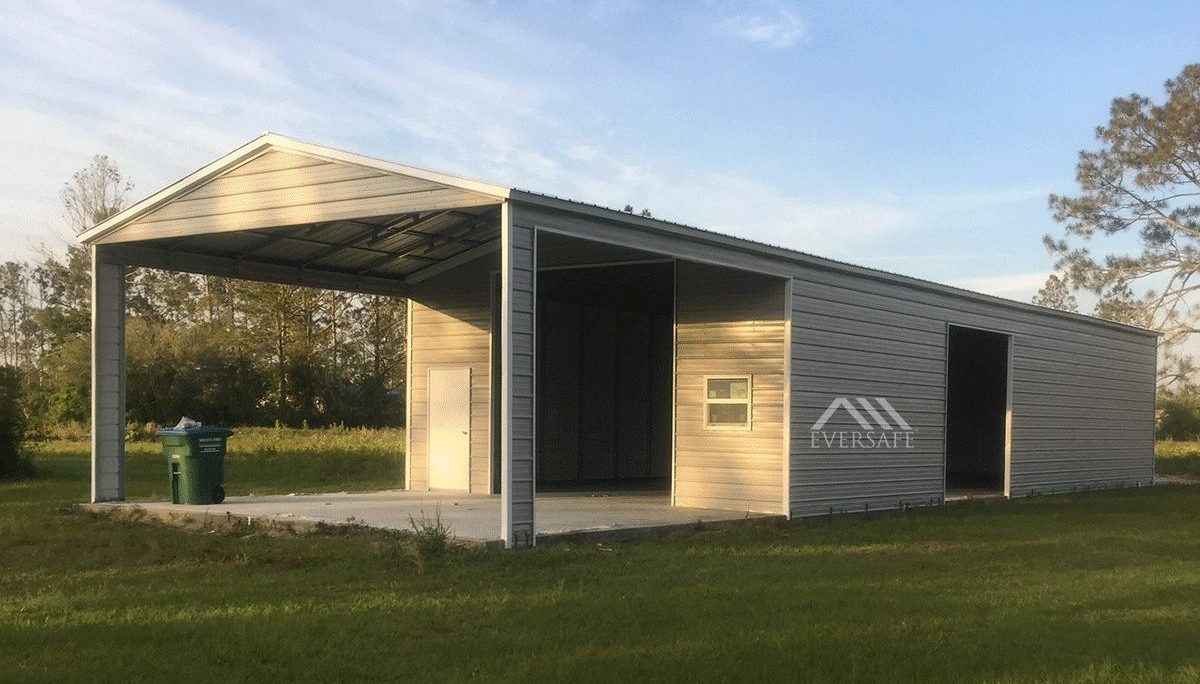 Metal Building Photo Gallery - Eversafe Garage Buildings