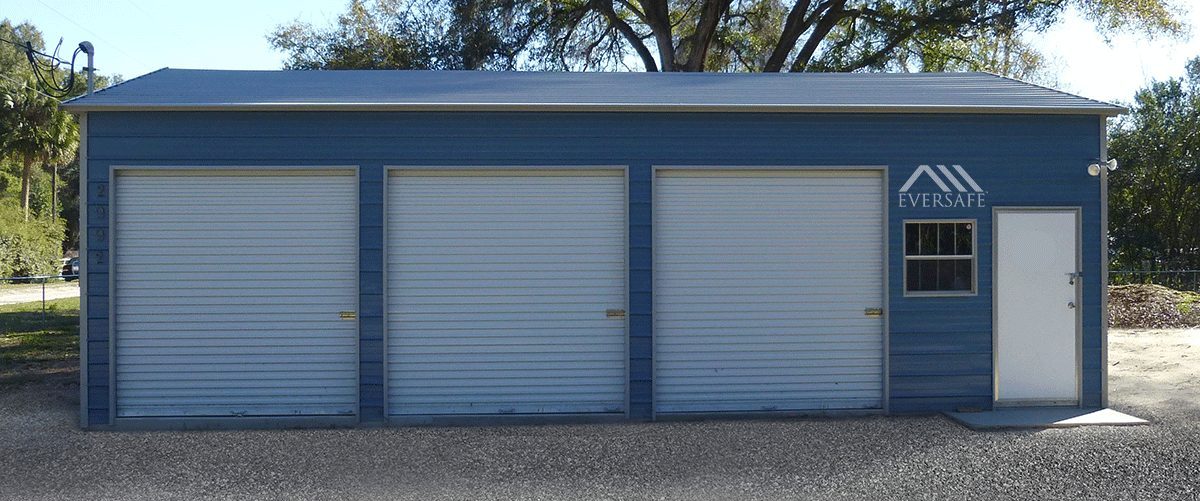 Metal Building Photo Gallery - Eversafe Garage Buildings